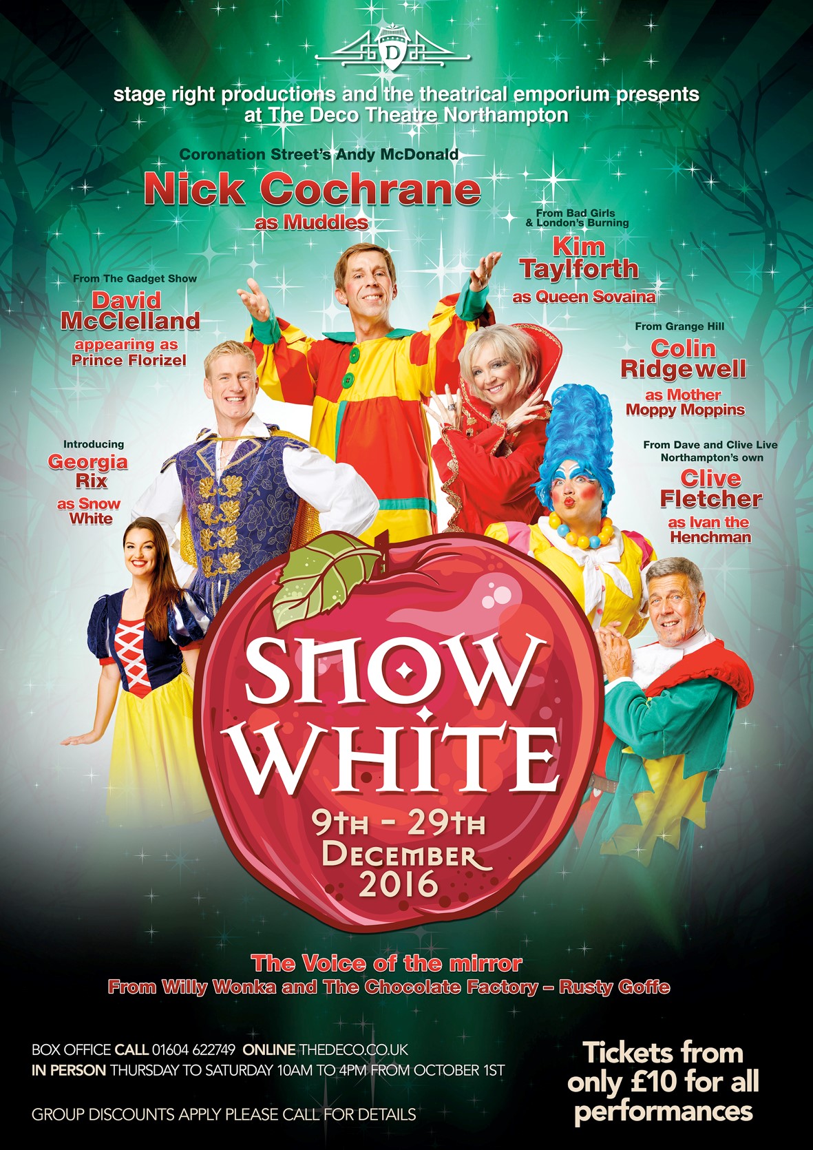 Snow White And The Seven Dwarfs - 2016 Christmas Pantomime - The Deco